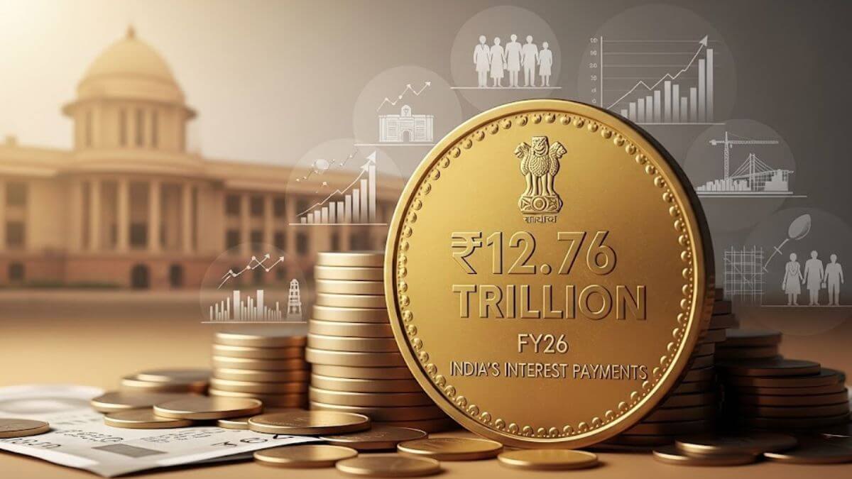 India's Interest Bill Nearly Tripled in a Decade to ₹12.76 Trillion in FY26